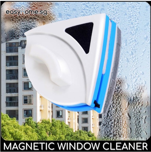 Double-sided Magnetic Window Glass Cleaner - Water Wiper Cleaning Tools ...