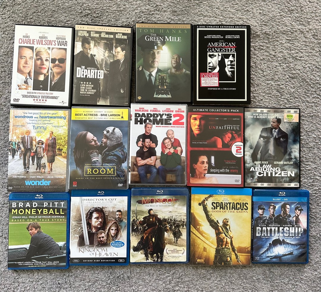 DVD and Blu-ray Disc, Hobbies & Toys, Music & Media, CDs & DVDs on ...