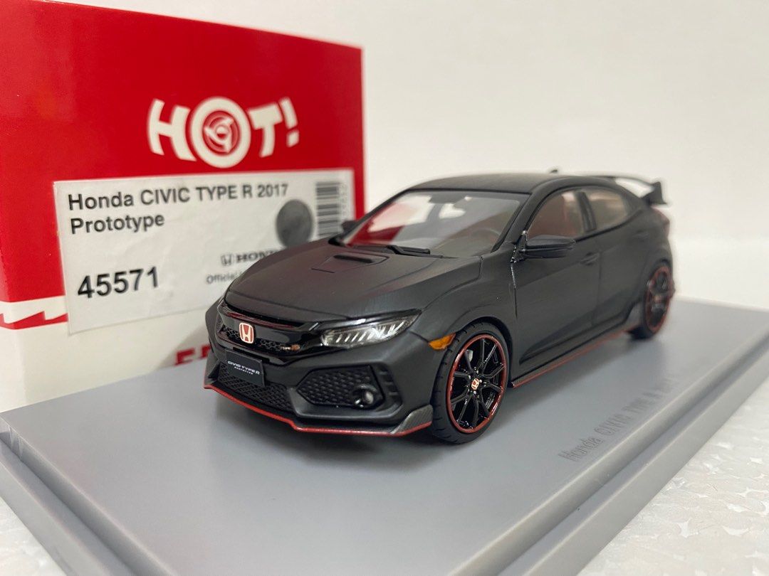 EBBRO 1:43 FK8 Type R Civic Honda 模型車, 興趣及遊戲, 玩具 & 遊戲類 - Carousell