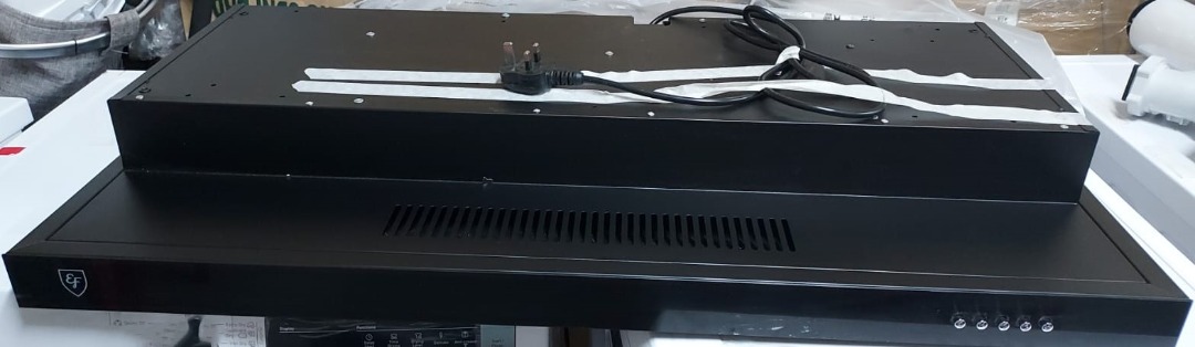 [6 Mth Warranty] EF 90CM CONVENTIONAL HOOD - BLACK PANEL, TV & Home ...