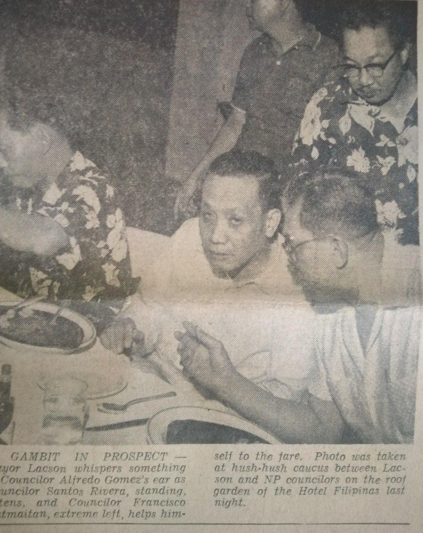SALE (EXTREMELY RARE) 1960 Luis Taruc/Arsenio Lacson Newspaper, Hobbies ...