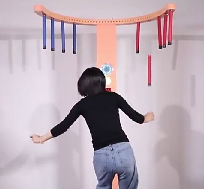 FALLING STICKS / EYE FAST CHIPS CATCH STICK ARCADE ELECTRONIC GAME ...