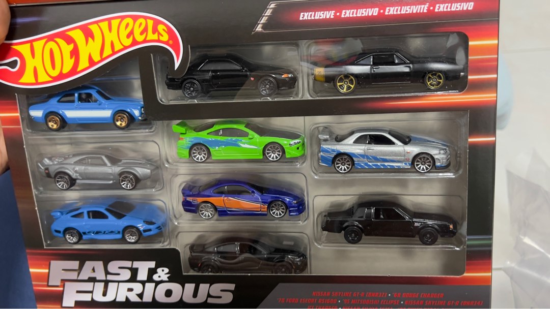 Fast Furious box set, Hobbies & Toys, Toys & Games on Carousell