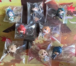 Genshin impact heytea Ayaka & Ayato standee, Hobbies & Toys, Memorabilia & Collectibles, J-pop ...