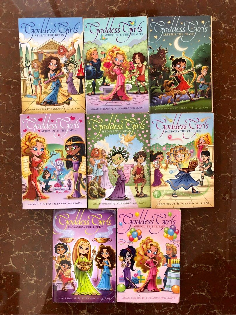 Goddess Girls - 8 books, Hobbies & Toys, Books & Magazines, Children's ...