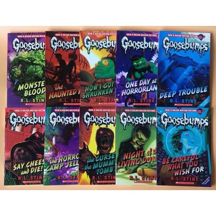 Goosebumps Series by R. L. Stine (10 Books), Hobbies & Toys, Books ...