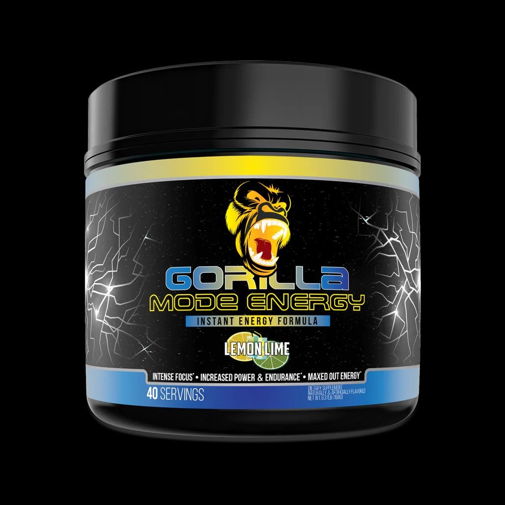 GORILLA MODE ENERGY Instant Energy and Nootropic Formula (40 Servings), 健康及營養食用品, 健康補充品, 健康補充品 ...