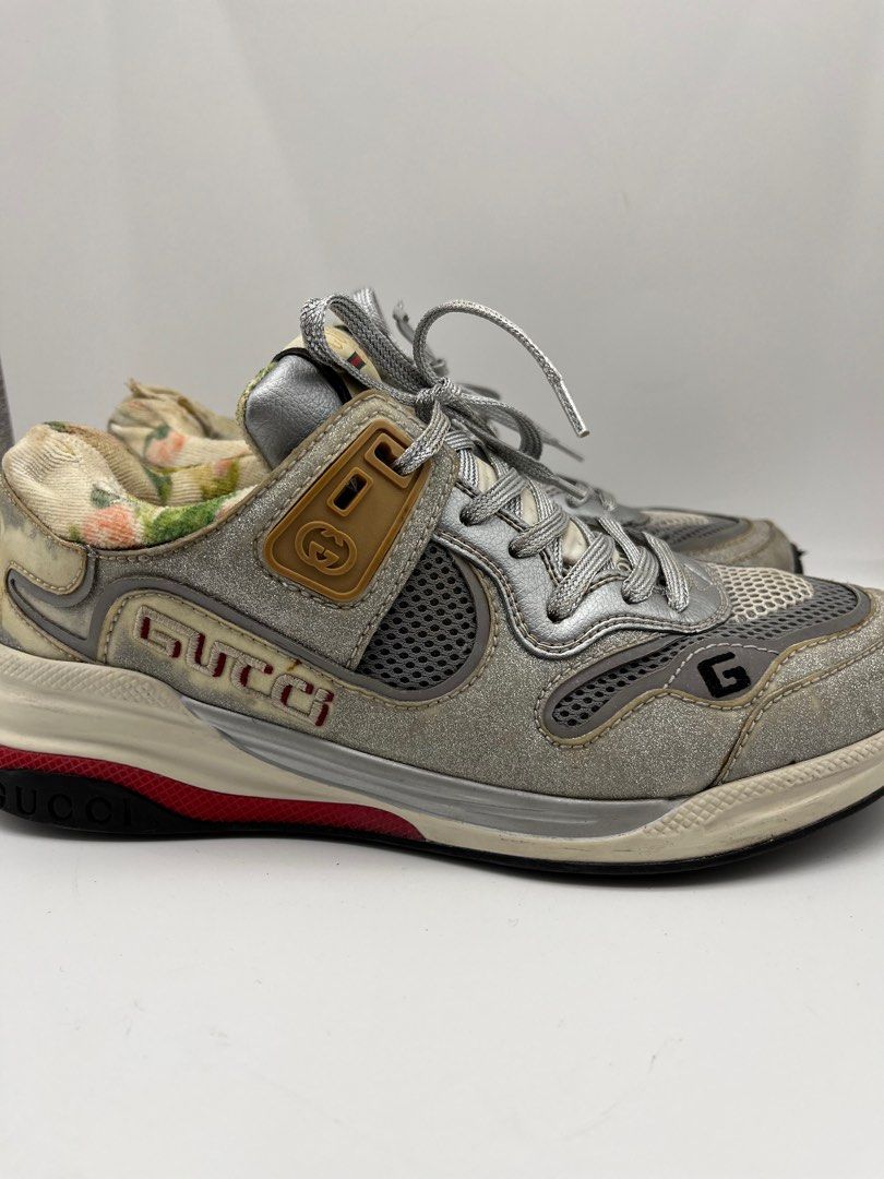 Gucci Ultraspace Silver Glitter on Carousell