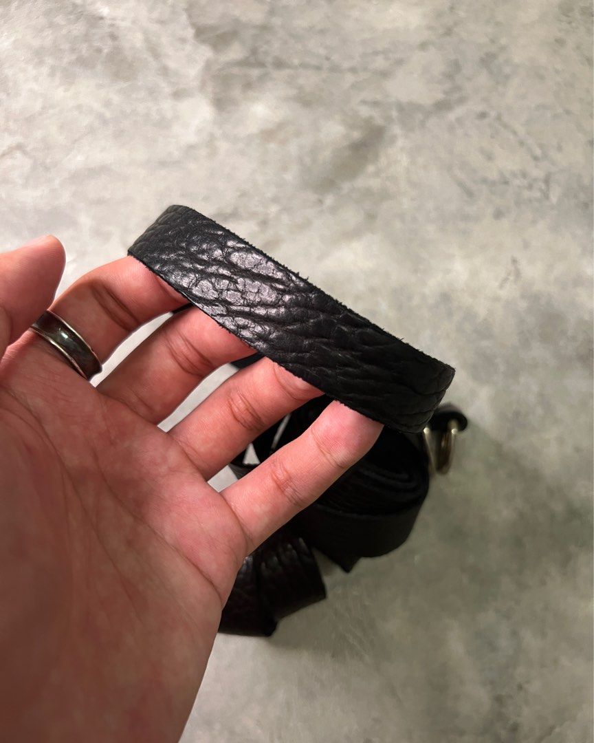 Guidi Bison Full Grain Leather D-Ring Belt, Men's Fashion, Watches ...