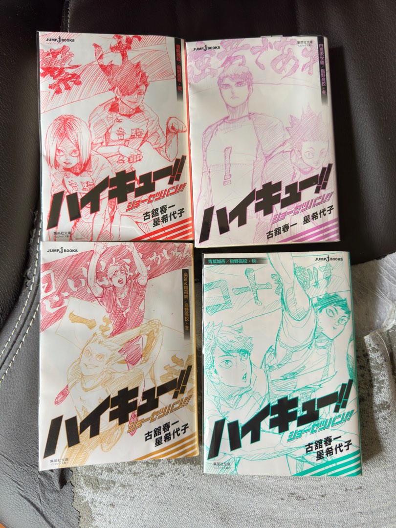 Haikyu!! Haikyuu!! Light Novels Japanese Language, Hobbies & Toys ...