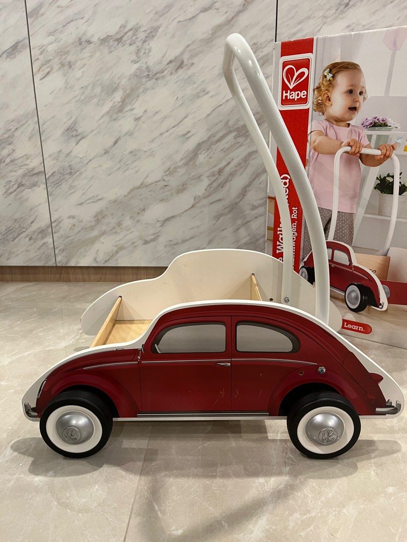 Hape Volkswagen Beetle Walker, Babies & Kids, Infant Playtime on Carousell