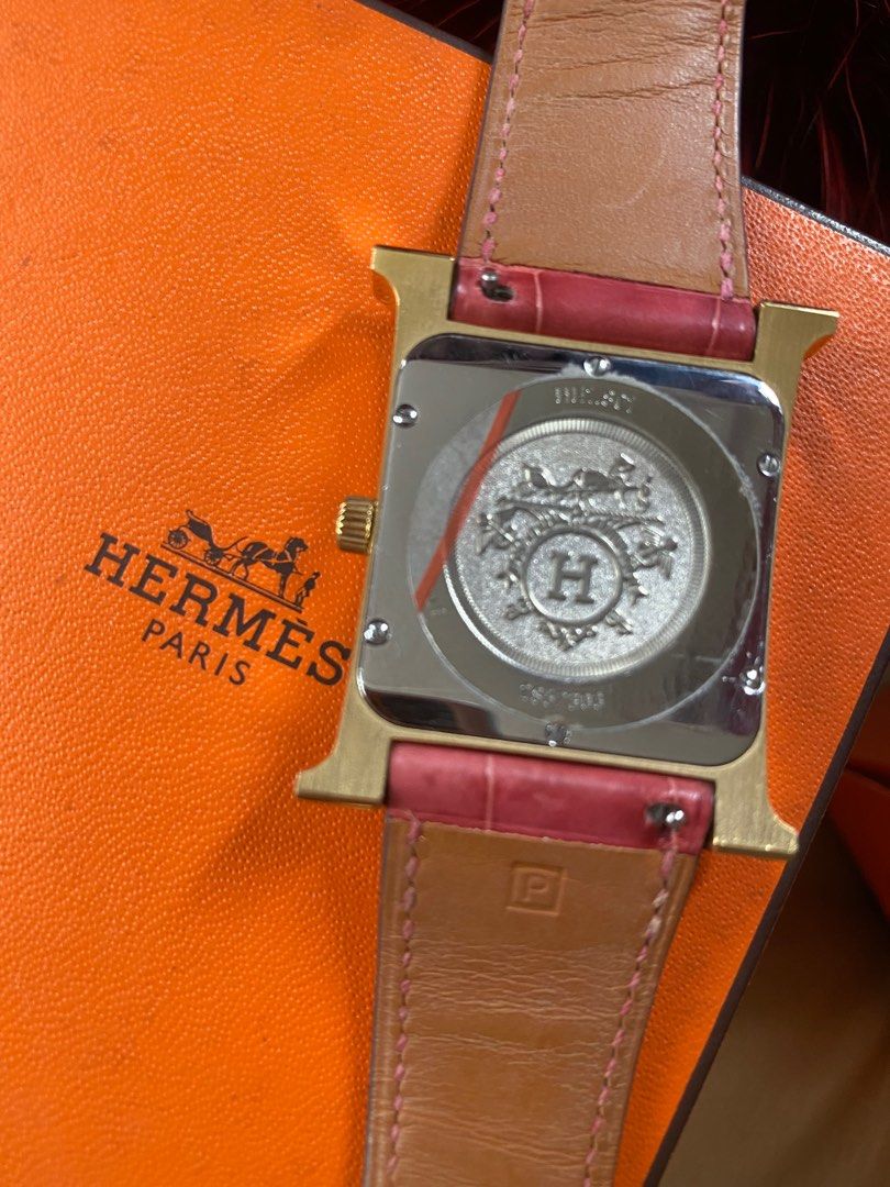 HERMES HEURE H TGM-GHW, Luxury, Watches on Carousell