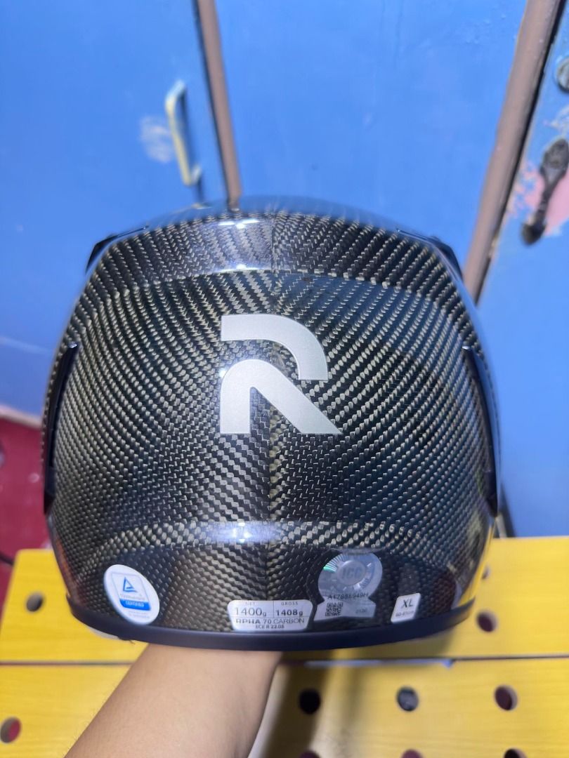 HJC Rpha 70 XL Carbon helmet, Motorbikes, Motorbike Parts & Accessories ...