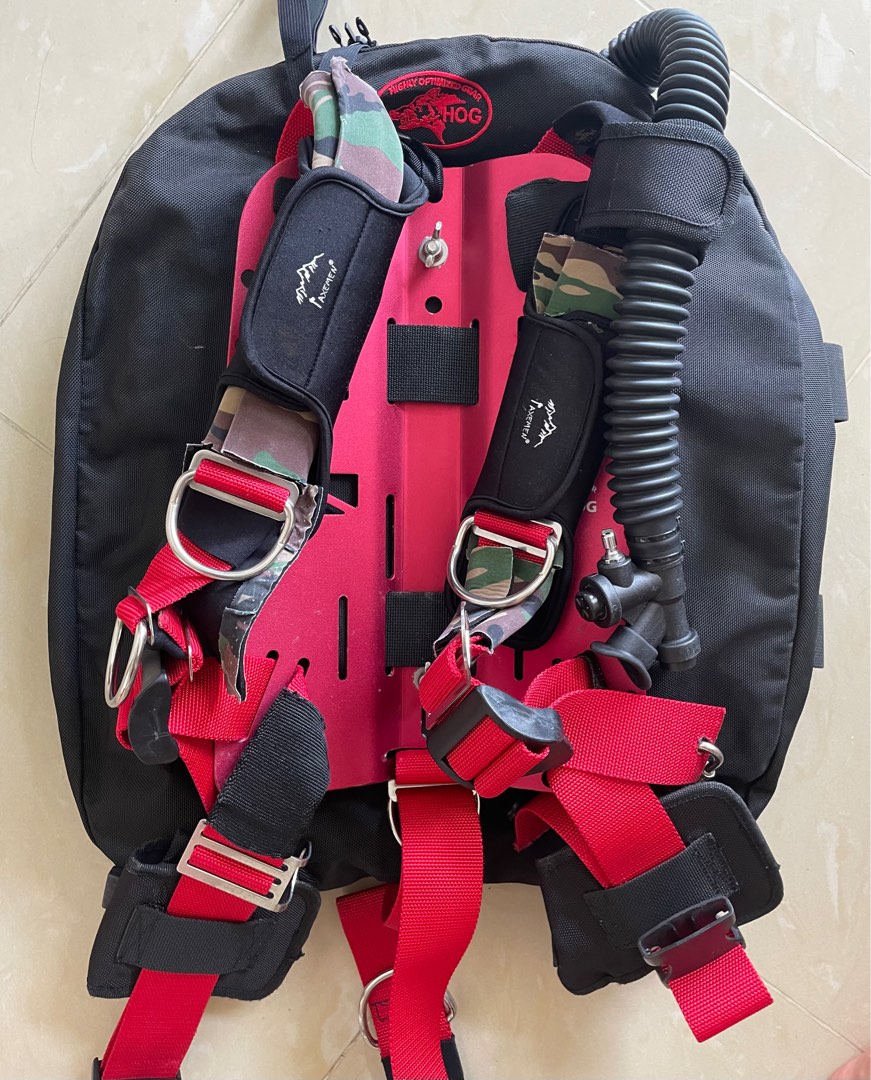 HOG BCD 背飛 diving bcd, 運動產品, 運動與體育, 運動與體育 - 水上活動 - Carousell