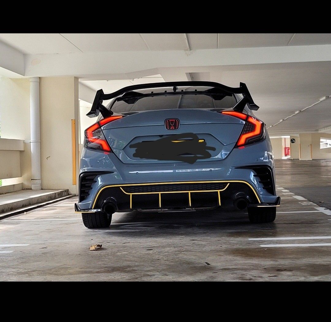 honda civic fc type r spoiler, Car Accessories, Accessories on Carousell