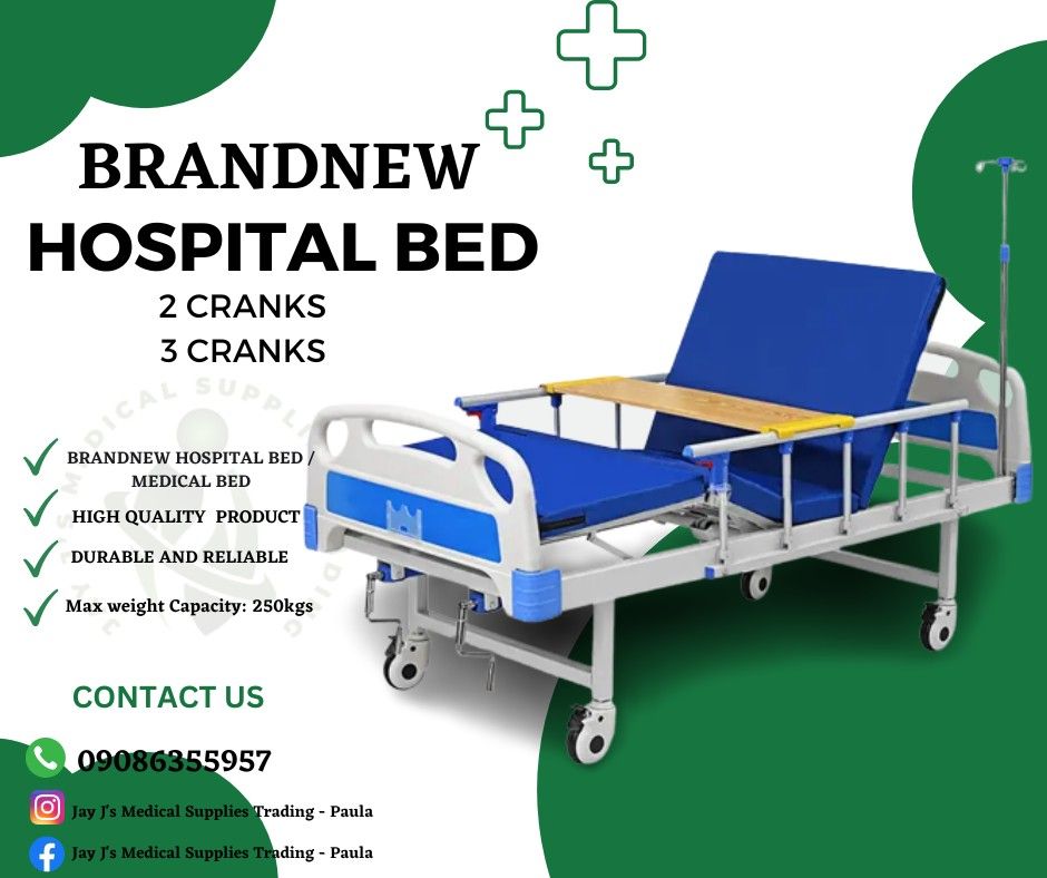 Hospital Bed 2 Cranks on Carousell