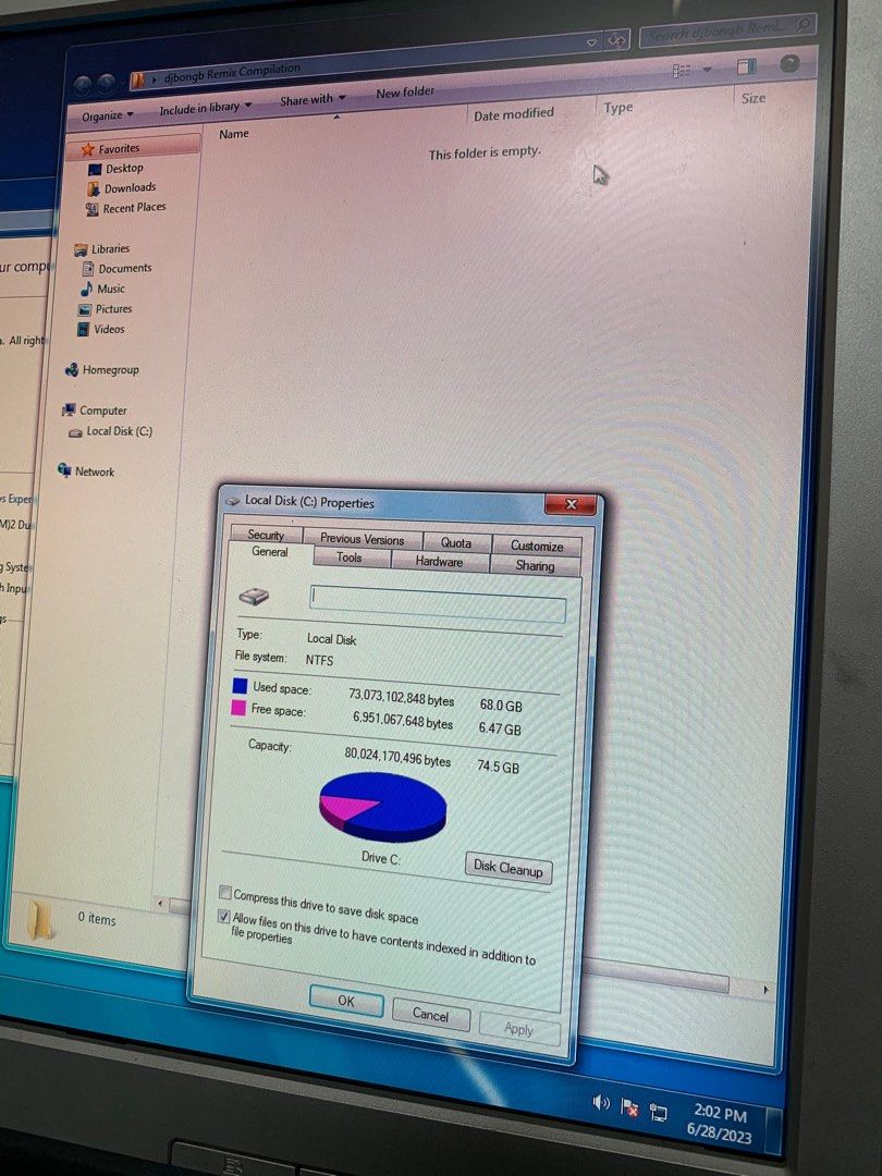 HP Computer Complete Set Core2Duo Windows 7 Office 2007, Computers ...
