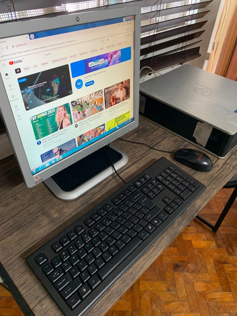 HP Computer Complete Set Core2Duo Windows 7 Office 2007, Computers ...