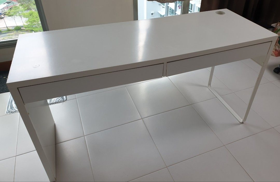 IKEA Writing Table, Furniture & Home Living, Furniture, Tables & Sets ...