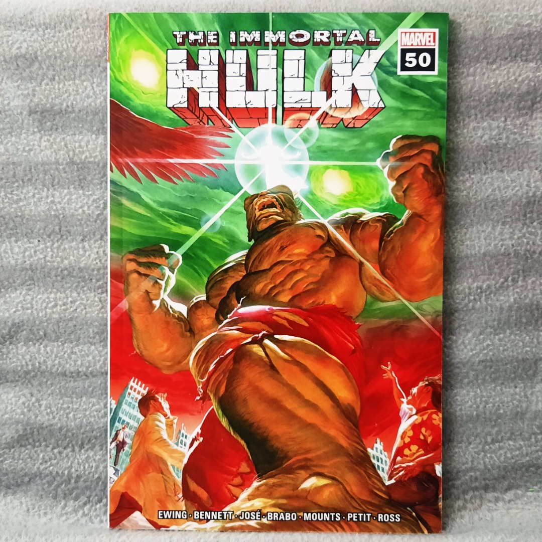 Immortal Hulk #50 Alex Ross Cvr (Marvel Comics) FINAL Issue (Fantastic ...