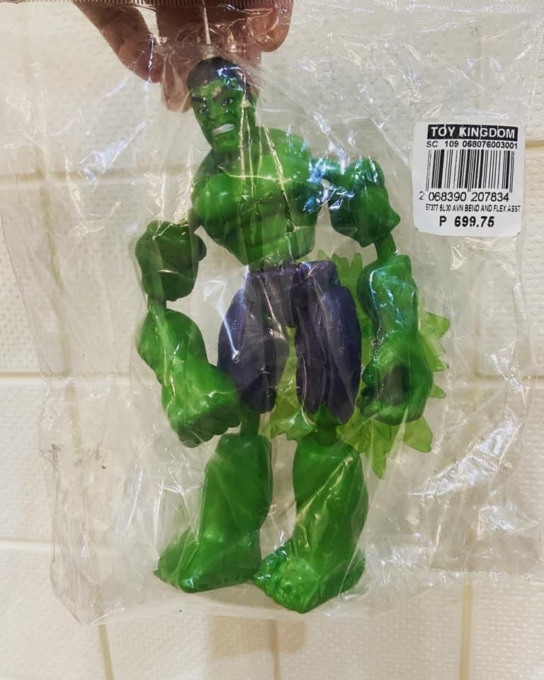INCREDIBLE HULK BEND AND FLEX, Hobbies & Toys, Toys & Games on Carousell