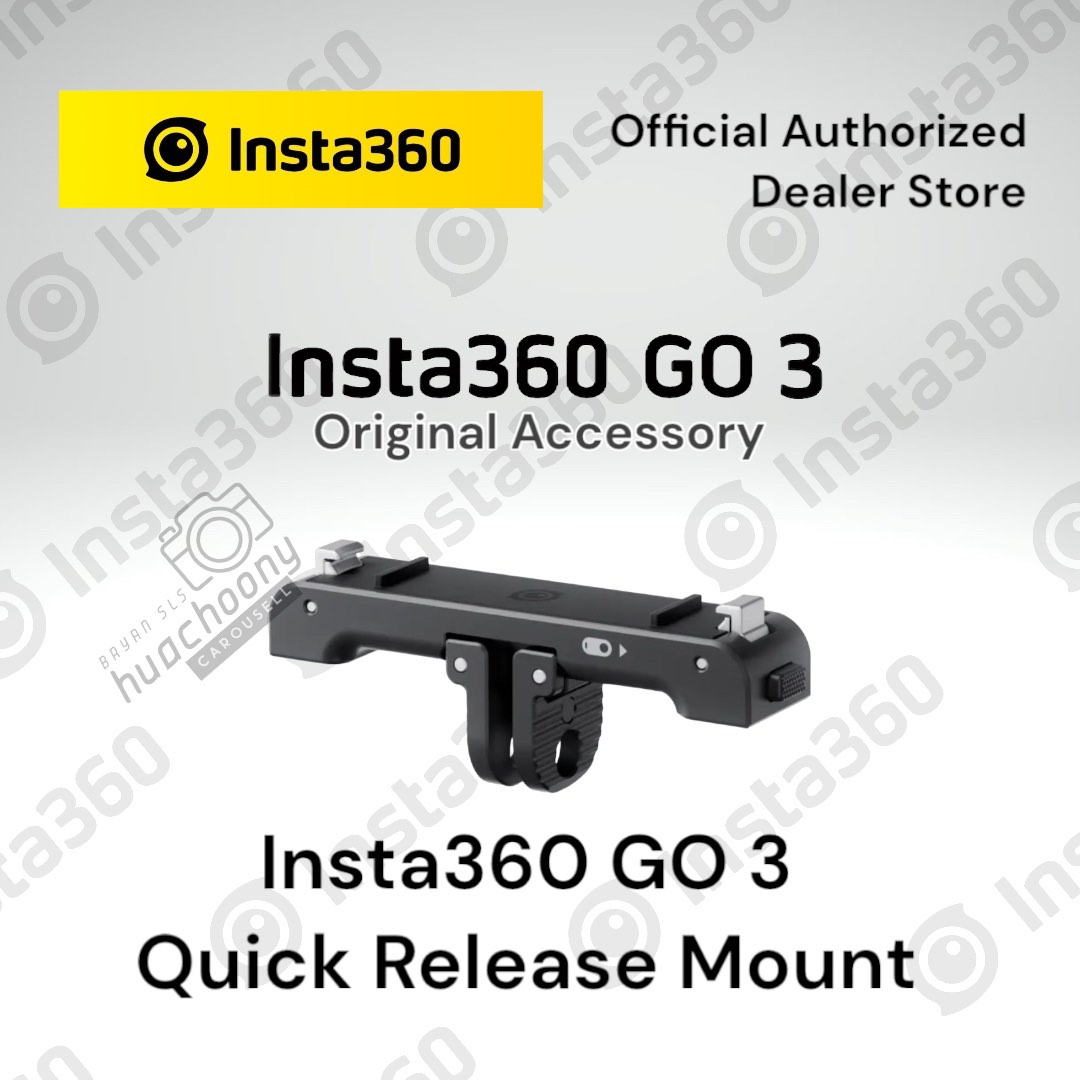 Insta360 GO 3 Original accessory QUICK RELEASE MOUNT, Photography ...