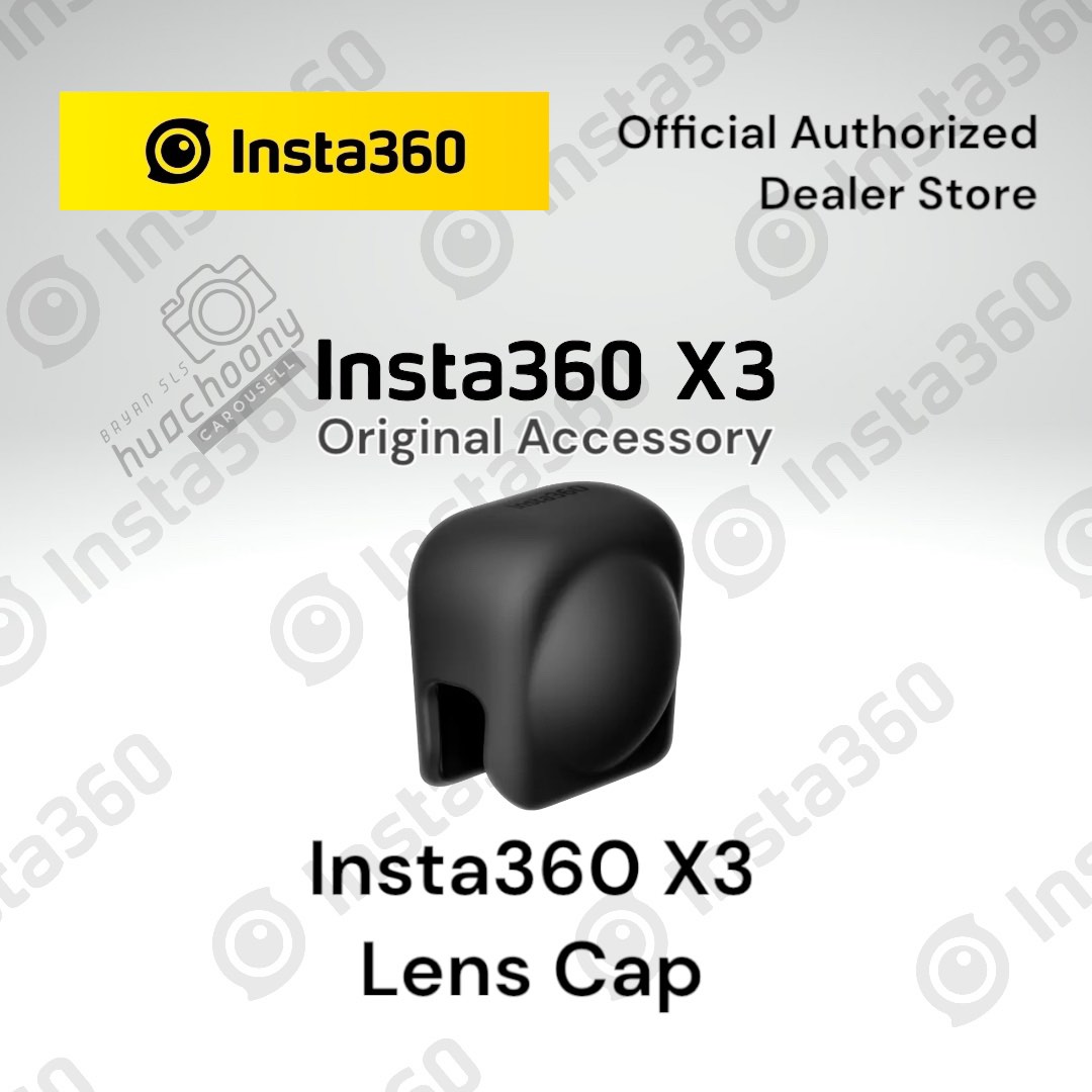 Insta360 X3 Lens Cap (Original), Photography, Photography Accessories ...