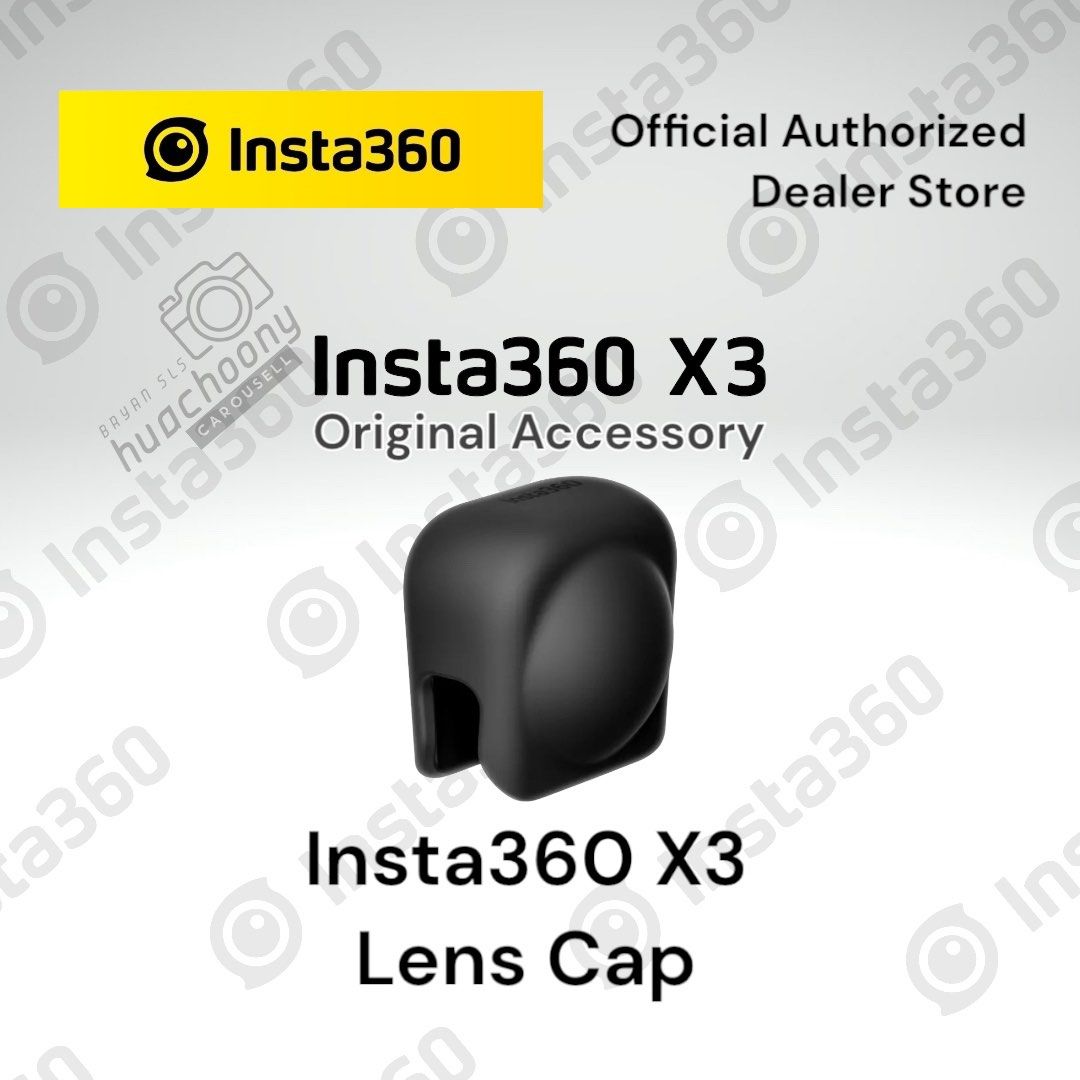 Insta360 X3 Lens Cap (Original), Photography, Photography Accessories ...