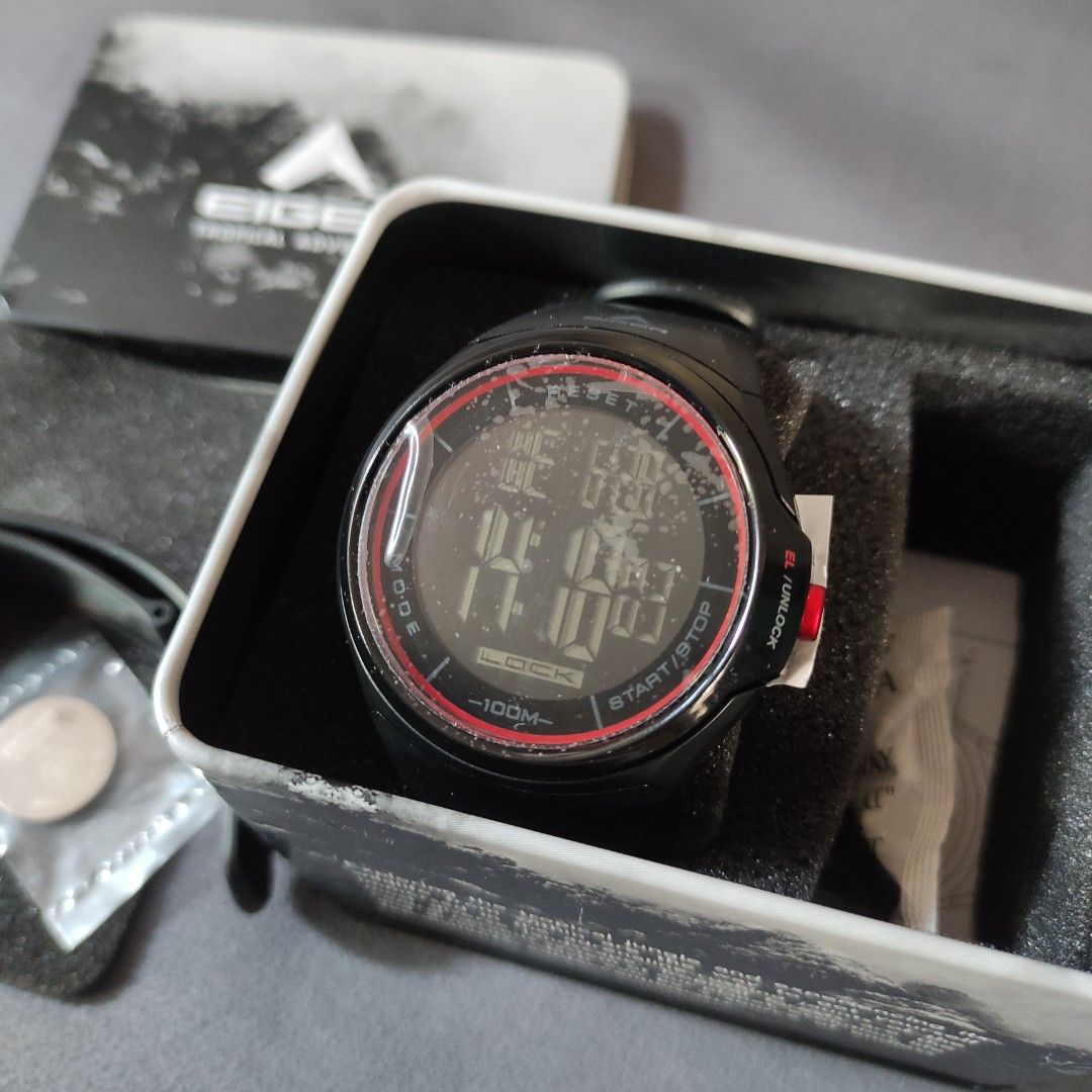 Jam Tangan Eiger Touchdigi NEW Layar Sentuh touchscreen, Fesyen Pria ...