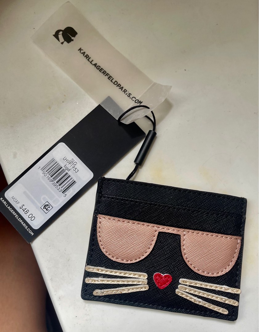 Karl Lagerfeld card holder, Men's Fashion, Watches & Accessories ...