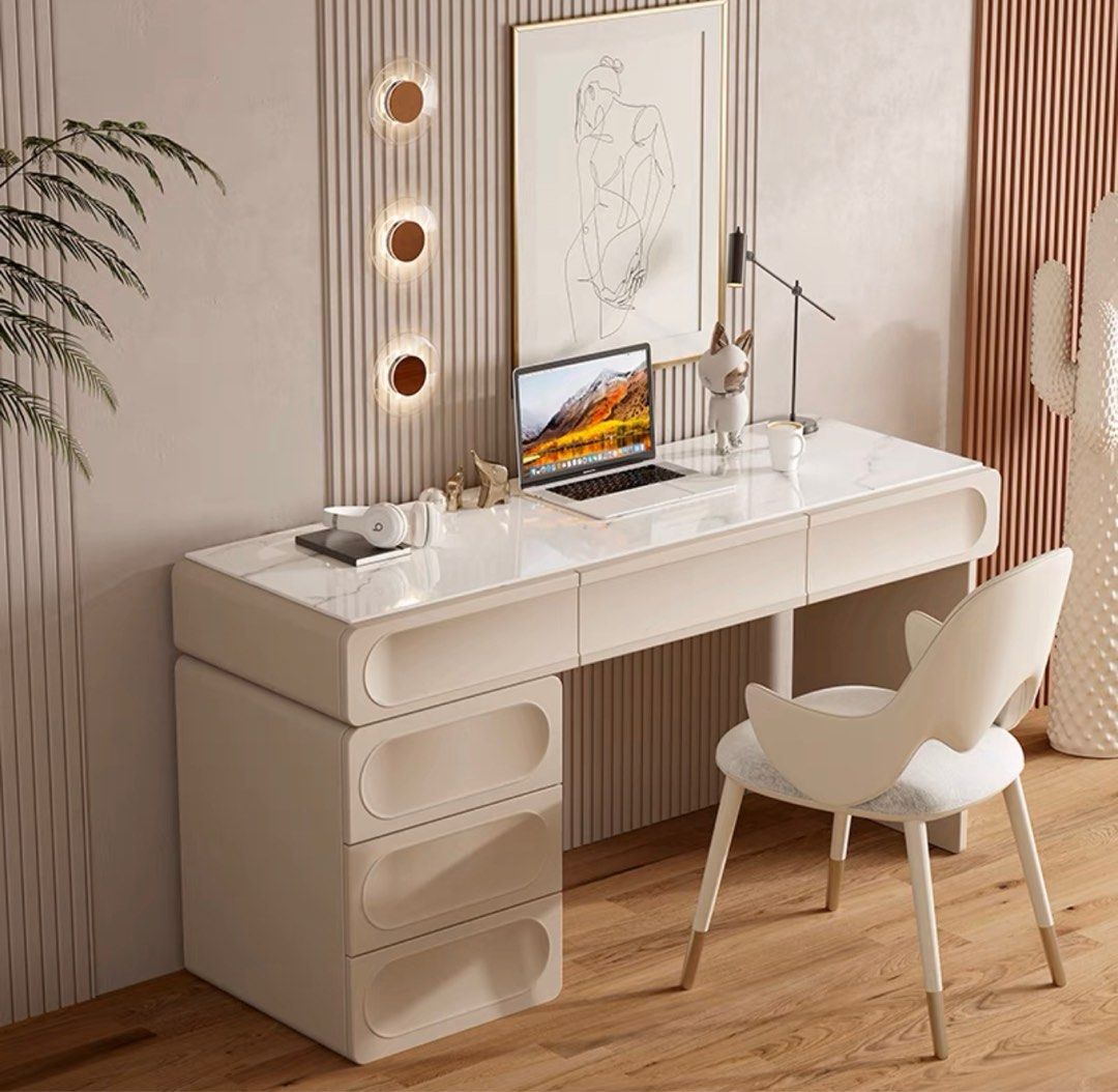 KORA Modern Minimalist Study Table, Furniture & Home Living, Furniture ...