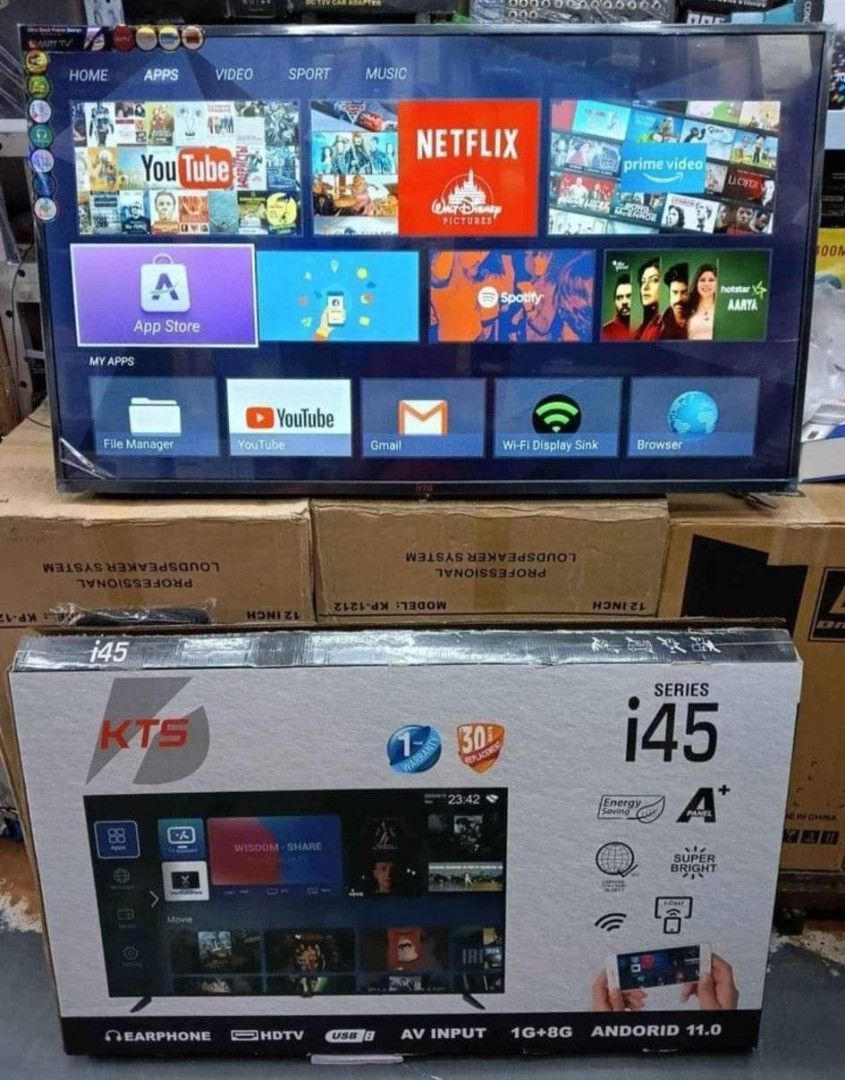 KTS 45" SMART TV, TV & Home Appliances, TV & Entertainment, TV on Carousell