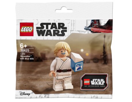 Lego 30625 Luke Skywalker with Blue Milk polybag, Hobbies & Toys, Toys ...