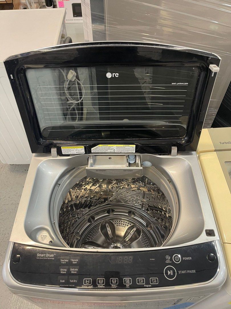 LG 10Kg Top Load Washing Machines (WFT1081DD), TV & Home Appliances ...