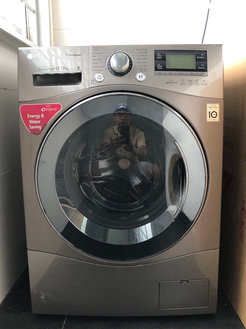 LG 12 KG Washer cum Dryer, TV & Home Appliances, Washing Machines and Dryers on Carousell