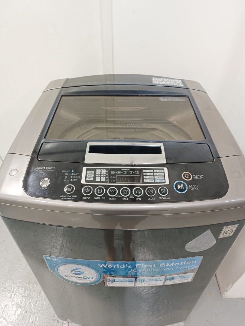 LG Fully Automatic Washing Machine 12 Kg WFT1261DD, TV & Home ...