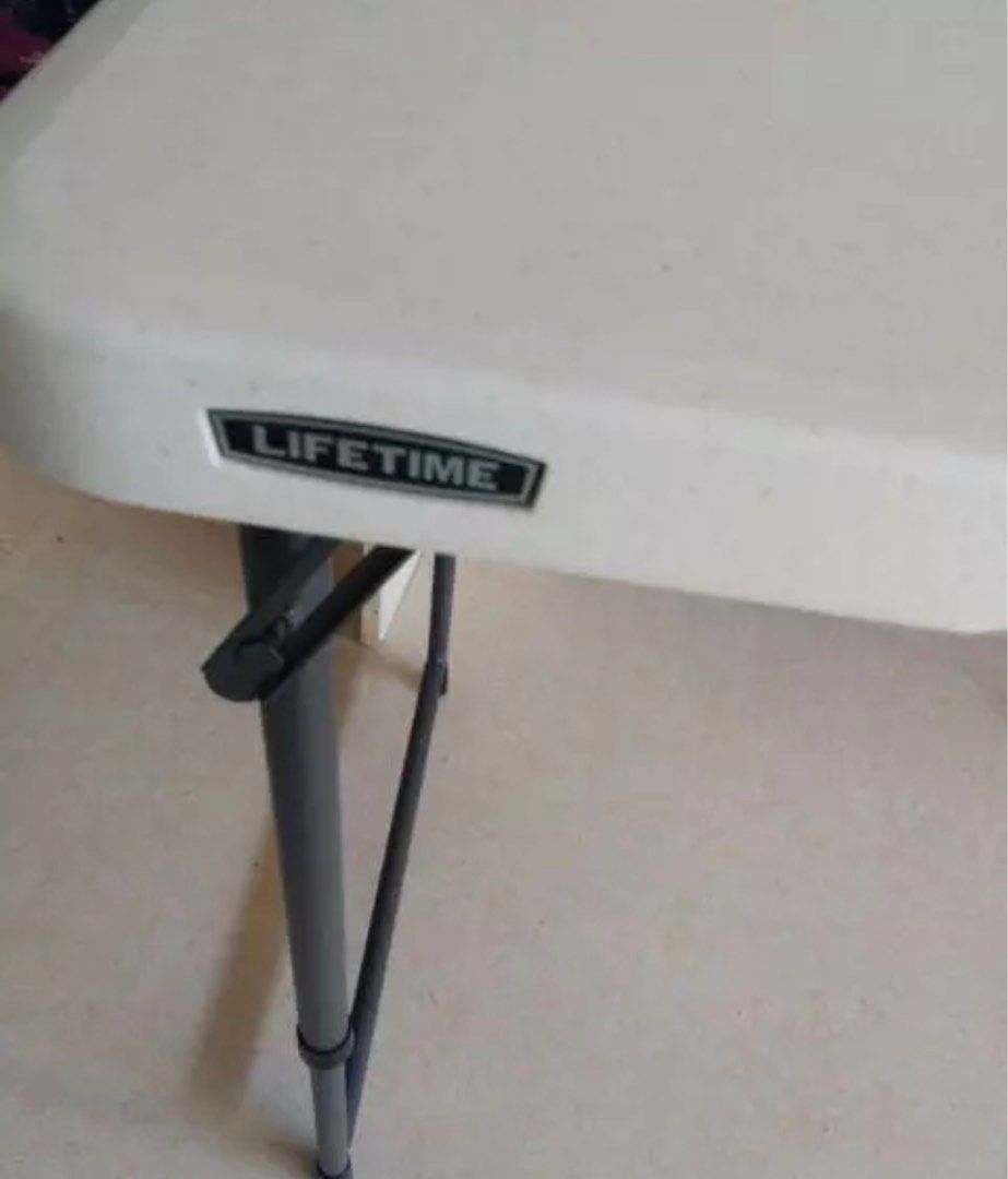 LIFETIME FOLDABLE TABLE, Furniture & Home Living, Furniture, Tables ...