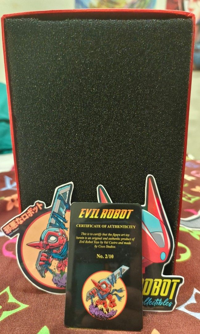 Limited Edition Evil Robot with sword Resin statue 2/10 released with ...