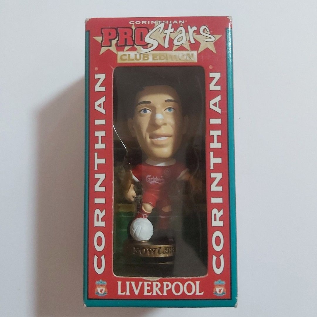 Liverpool Robbie Fowler Corinthian Prostars Club Gold Football Figurine ...