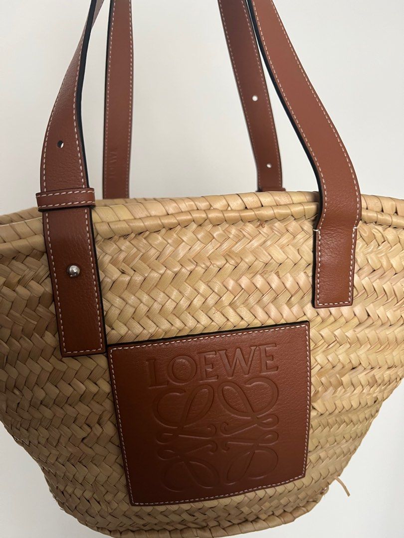 Loewe basket bag medium, Luxury, Bags & Wallets on Carousell