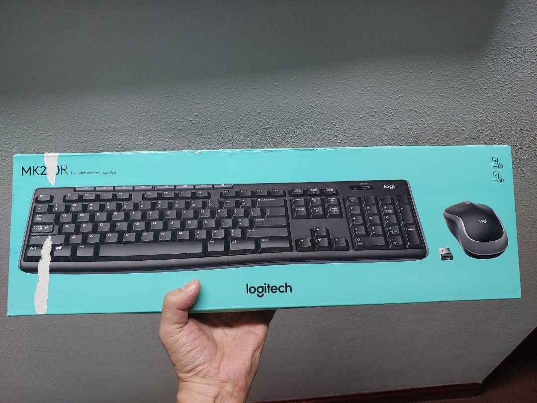 Logitech MK270R wireless keyboard and mouse set, Computers & Tech, Parts & Accessories, Computer ...