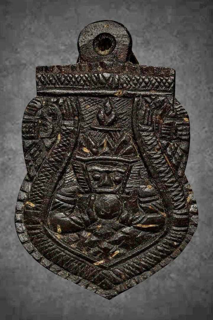 LP Jued One Eye coconut Phra Rahu , Pidta, 30 tarkut, Wasp Thai amulet ...