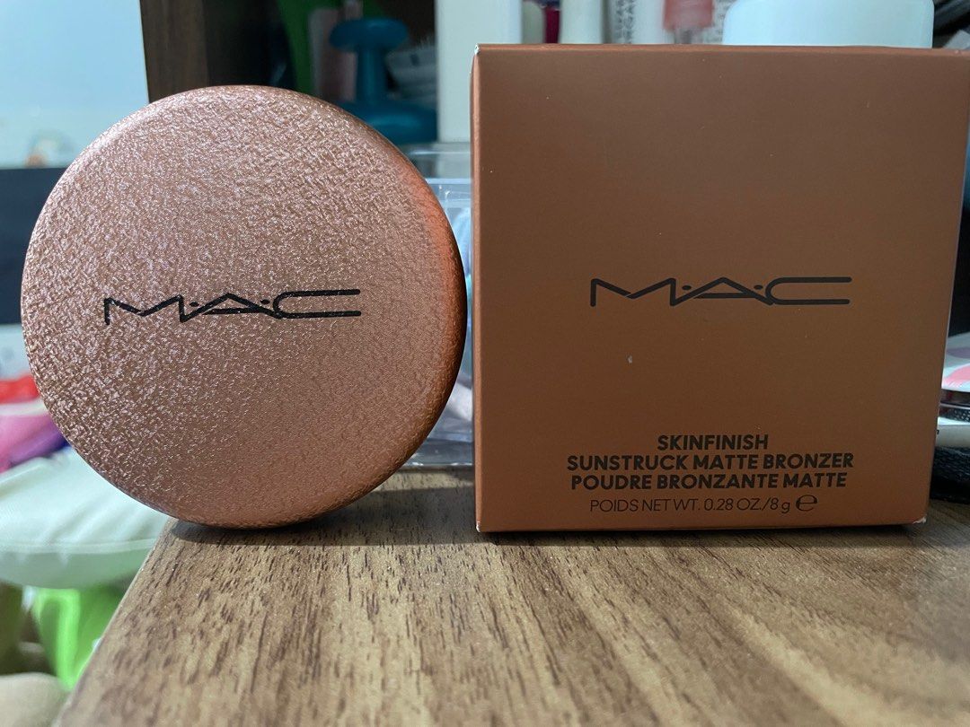 Mac Skinfinish Sunstruck Matte Bronzer "Medium Rosy", Beauty & Personal ...