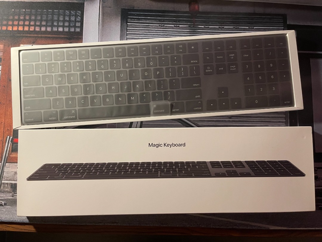Magic Keyboard With Numeric Keypad Space Gray 電腦＆科技 電腦周邊及配件 電腦鍵盤及