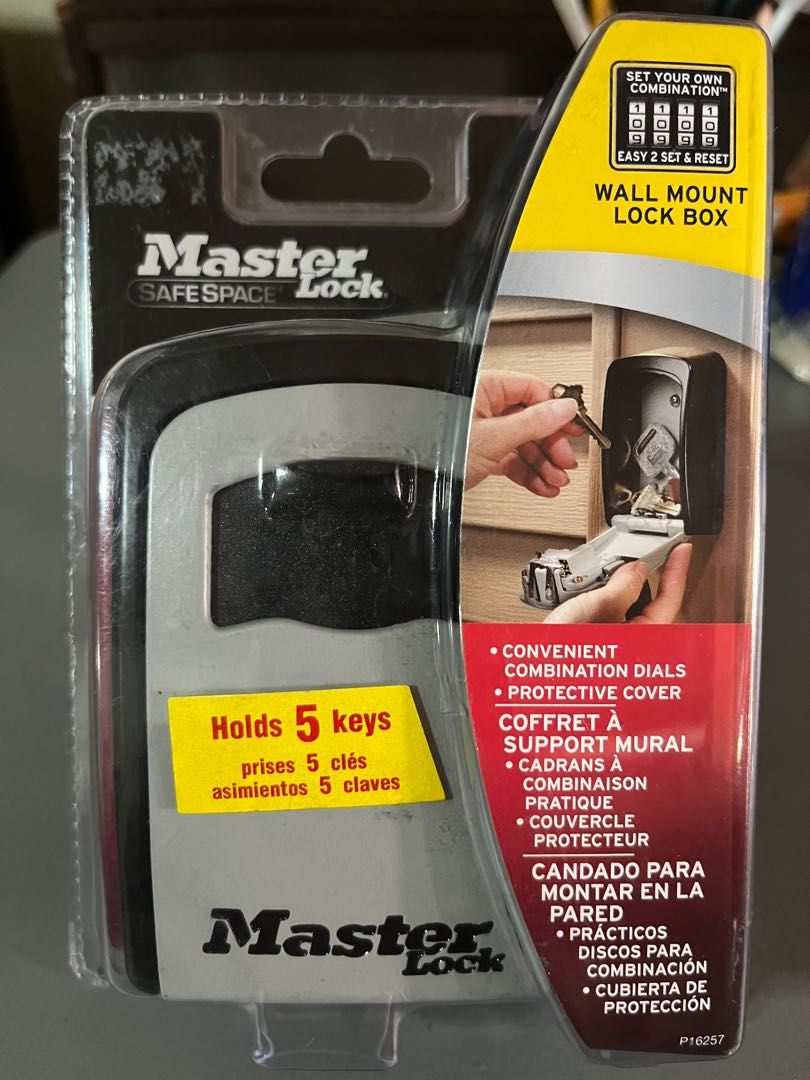 Master Lock Box, Furniture & Home Living, Security & Locks, Locks ...