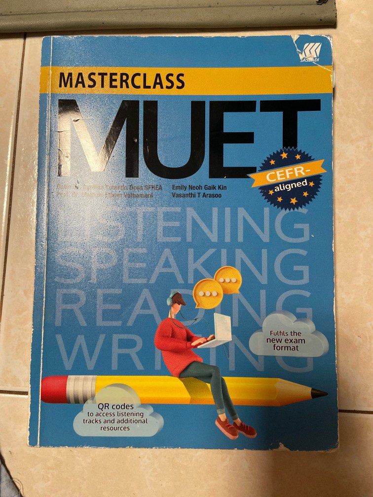 MasterClass Muet (CEFR ALIGNED), Hobbies & Toys, Books & Magazines, Textbooks on Carousell