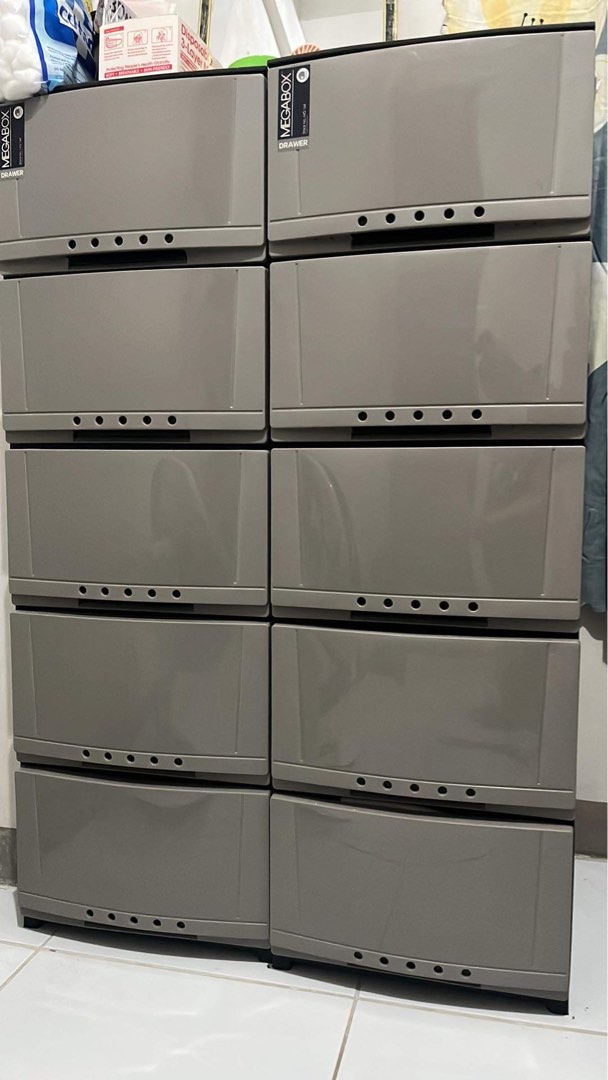 MEGABOX 5 LAYER DRAWER CABINET, Furniture & Home Living, Furniture ...