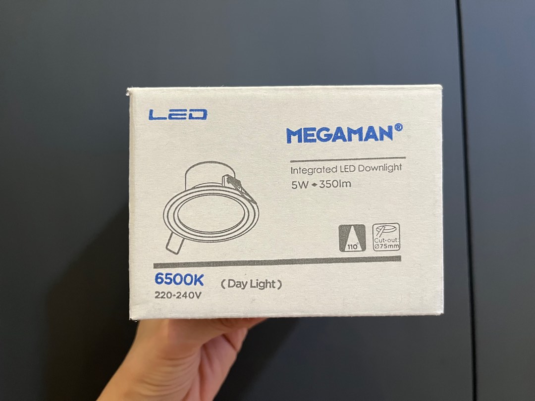 Megaman LED Downlight, Furniture & Home Living, Lighting & Fans ...