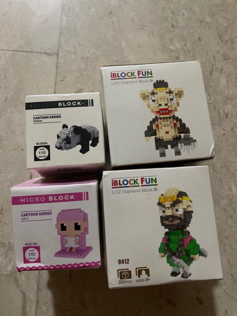 Micro block Nanoblock iBLOCK fun Lego set, Hobbies & Toys, Toys & Games ...