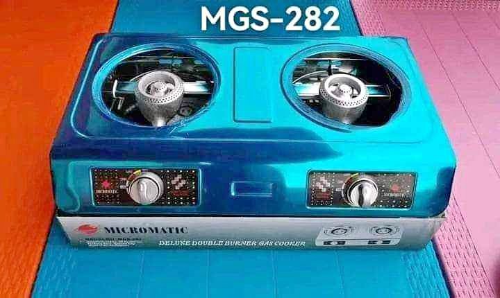 Micromatic MGS-282 Double Burner Stove on Carousell